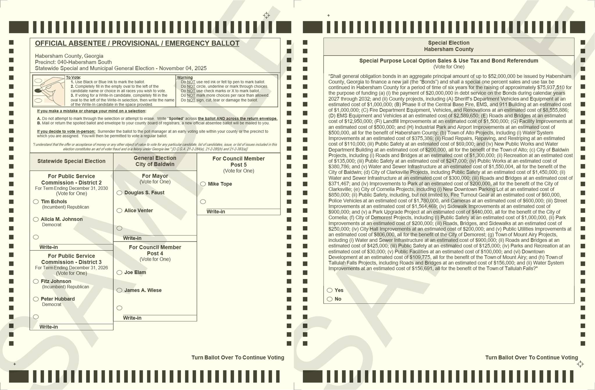 Where to vote in Habersham - Now Georgia